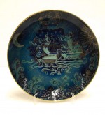 Leningrad Porcelain Factory, Безпалова-Михалева Т. Н. Блюдо «Флот царя ...