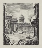 Хижинский Л. С. Ленинград. Казанский собор - Virtual Russian Museum